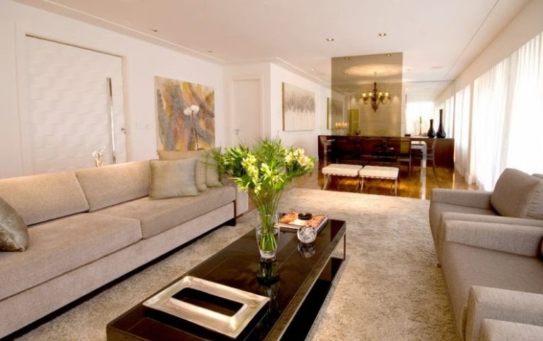 Sala de Estar e Jantar Integrada: 60 Projetos para Você se Inspirar.