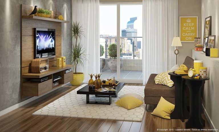 Sala Decorada Pequena 100 Decorações Criativas Para A Sua Casa
