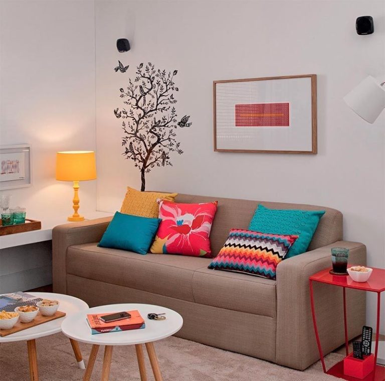 Sala Decorada Pequena 100 Decorações Criativas Para A Sua Casa