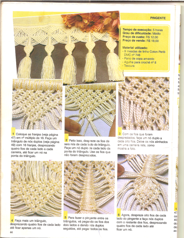 Macramê: 70 Ideias para se Apaixonar