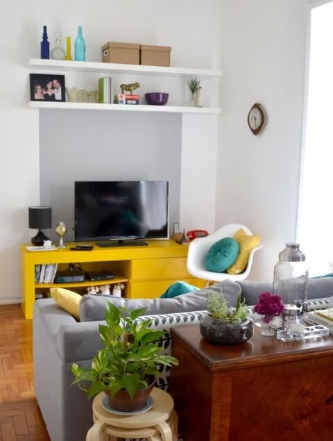 Decoração com Rack: 70 Ideias para decorar o seu lar