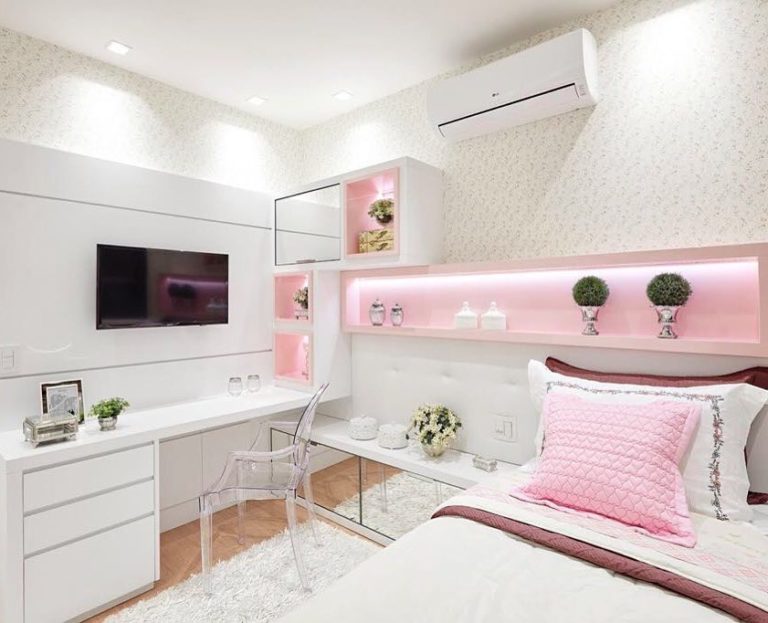 Quarto Rosa: 80 Projetos para deixar o ambiente ainda melhor!