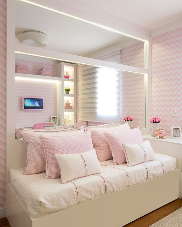 Quarto Rosa: 80 Projetos para deixar o ambiente ainda melhor!