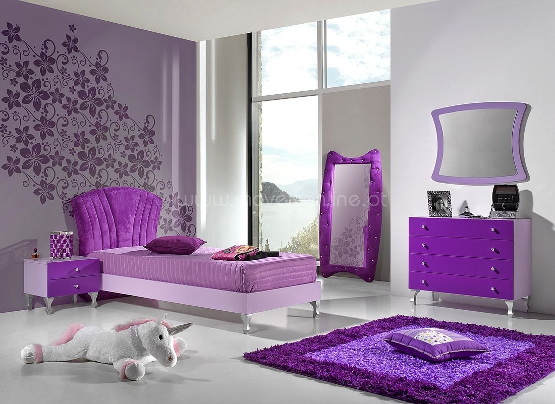 Quarto Roxo: 80 Ideias para fazer um quarto dos sonhos
