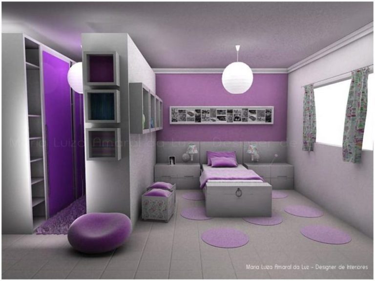 Quarto Roxo: 80 Ideias para fazer um quarto dos sonhos