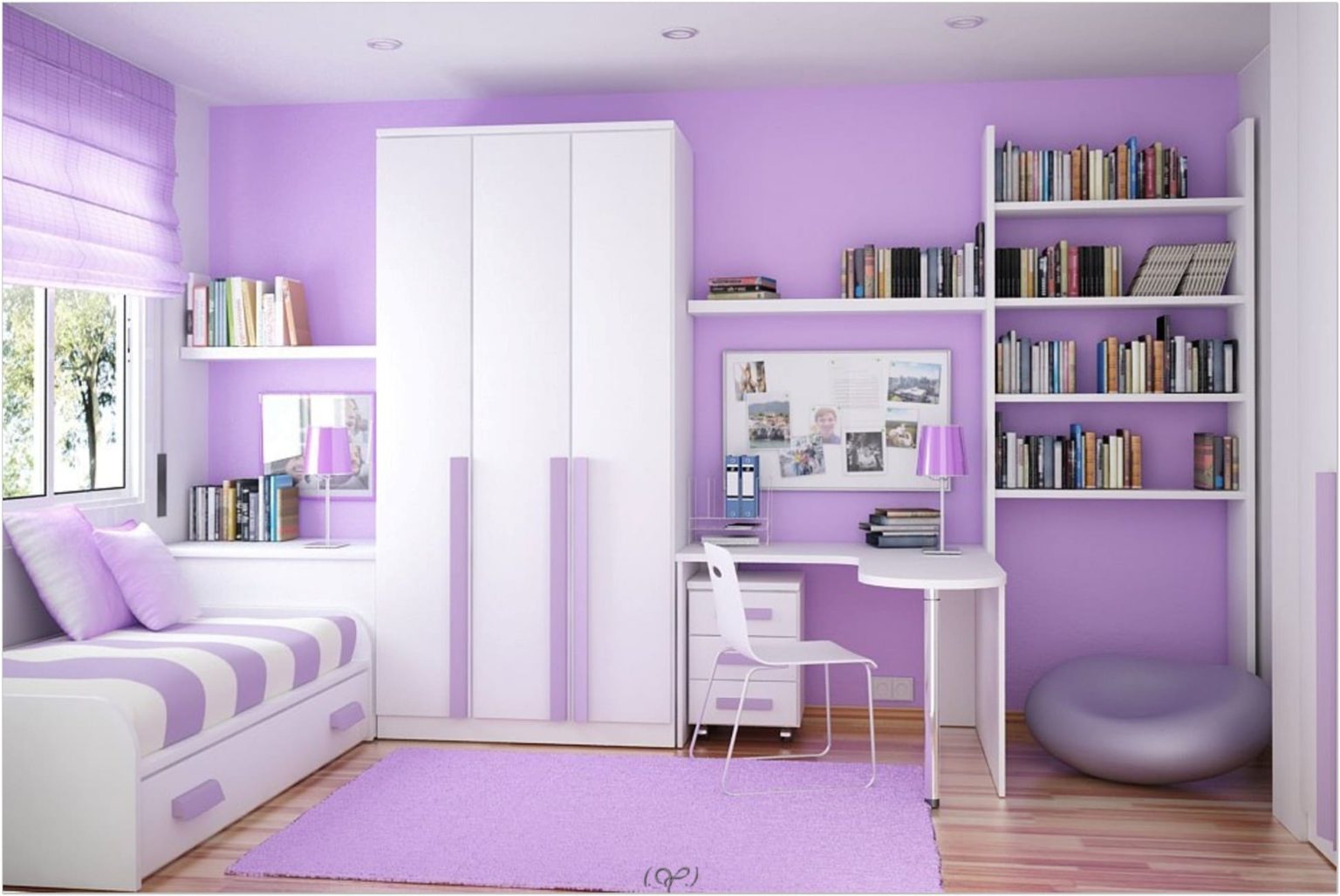 Quarto Roxo: 80 Ideias para fazer um quarto dos sonhos